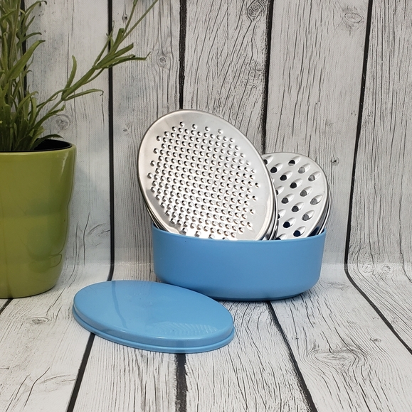 IKEA | Kitchen | Ikea Chosigt Grater With Food Saver Lid 2 Graters ...